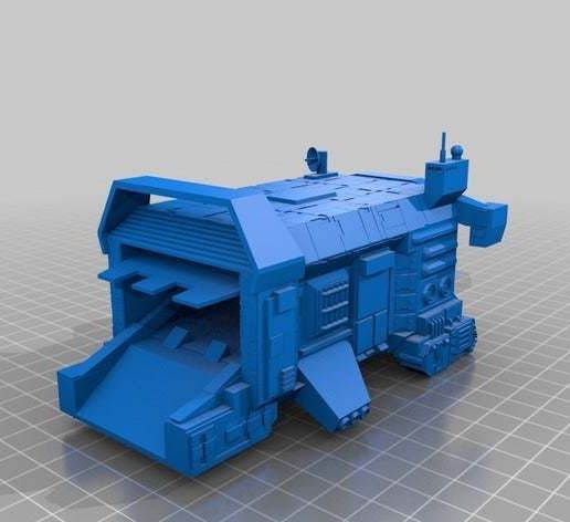 🗑️ Turanic Garbage Station from Homeworld 2・Free 3D File for ・Cults