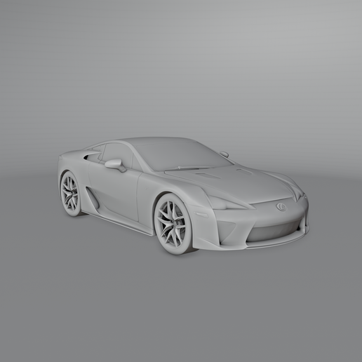 Файл STL LEXUS LFA 🚗 (OBJ)・Шаблон для 3D-печати для загрузки・Cults