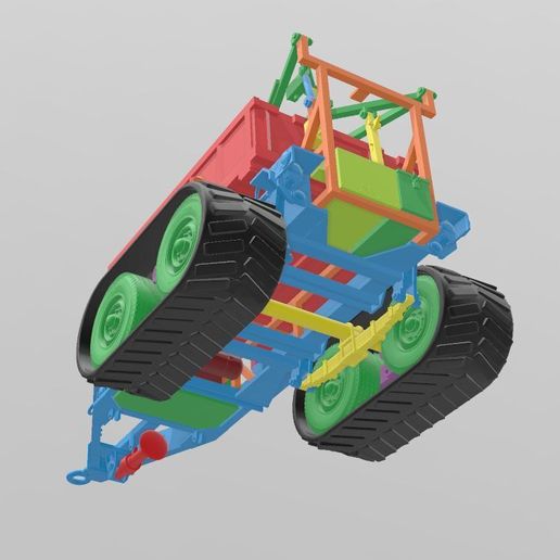 🚐 m58 mine cleaning line charge MCLIC on on tracked trailer 35 th scale ...