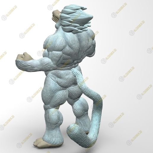 🎁 Oozaru ultra instinct・ OBJ File for ・Cults