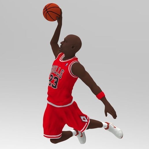 🇯🇴 Michael Jordan figurine for full color 3D printing・ 3D File for 3D ...