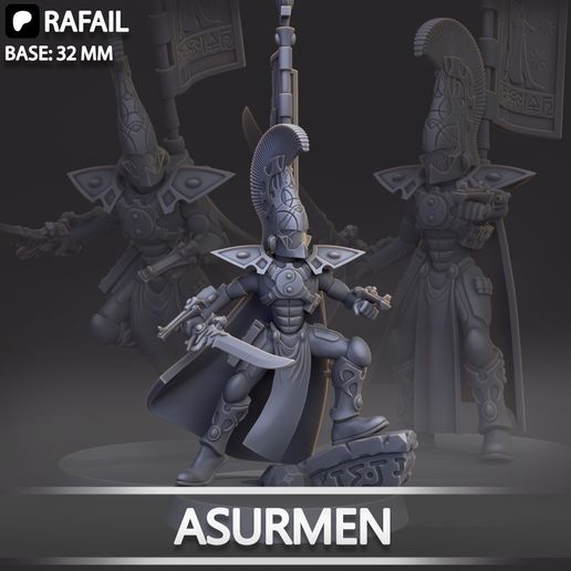 3D file Asurmen 🔨 ・3D printer model to download・Cults