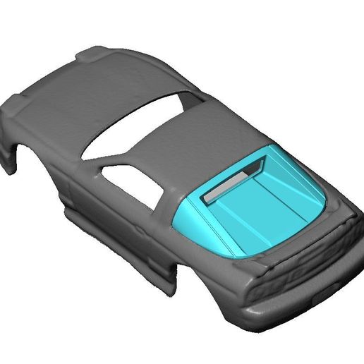 🚗 HW Nissan 240SX Inverted Hatch・ STL File for 3D printing・Cults