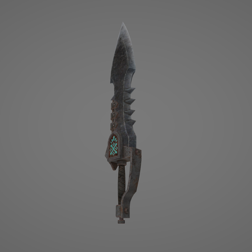 STL file MONSTER HUNTER ORE 4 DUAL BLADES 👹 (OBJ)・3D printable model to ...