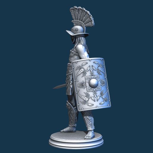 🫡 Gladiator 3d print model・ STL File for ・Cults