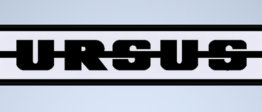 STL file Ursus Tractor Company Logo 3D Sign - STL File 🚜 ・3D printer ...