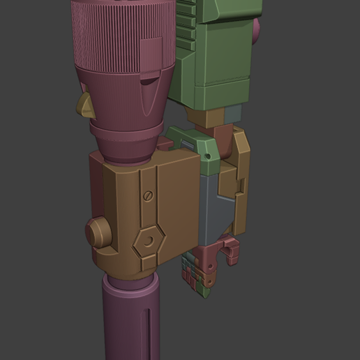 💪 TRANSFORMABLE Megatron Arm for SS86 Optimus Prime・ 3D File for 3D ...