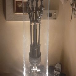3D printed DIY Life-Size Terminator Arm Lamp • made with BambuLabs X1 ...