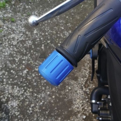 🔚 MT-09 Protection of handlebar end cap -motorcycle handlebars cap・Free ...