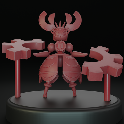 🐉 801-Mega Magearna・ STL File for 3D printing・Cults