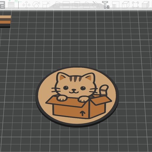 🐱 Cute Cat Coaster v3 - Adorable 3D Printable Drink Coaster・ 3MF File ...