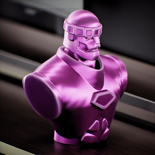 👤 Sentinel X-man Bust Marvel - Sentinel Bust・ STL File for 3D printing ...