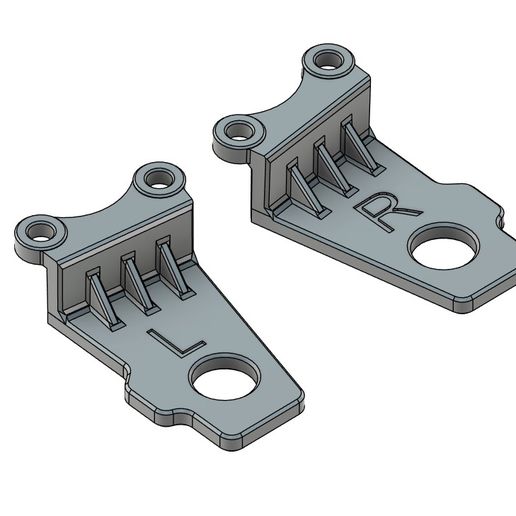 STL file Repair kit for headlights Land Rover Discovery 5 2017-2023 ...