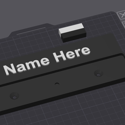 Nameplate best STL files for 3D printing・254 models to download・Cults