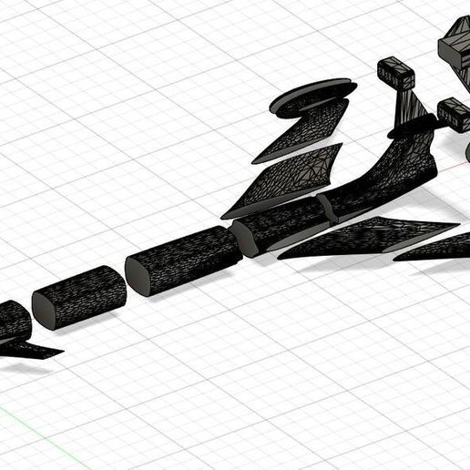🎲 Gadgetmind's Fireflash (full model divided into parts)・Free 3D File ...