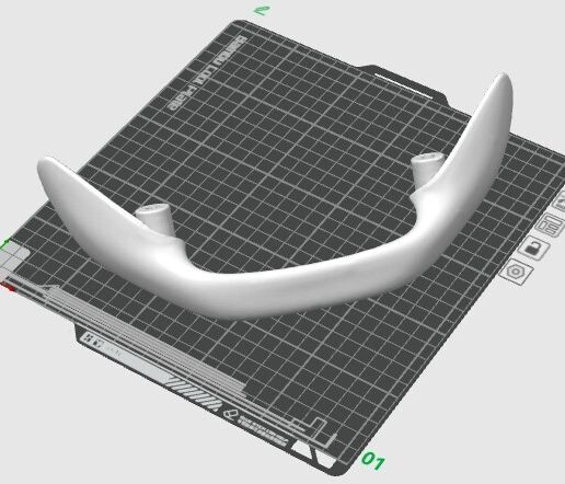 🔙 Gilera Runner Back Spoiler・ STL File for 3D printing・Cults