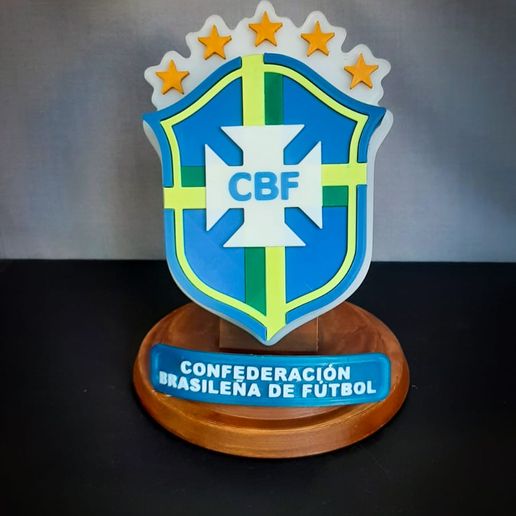 🇧🇷 ESCUDO SELECCIÓN DE BRASIL CBF / BRAZIL SELECTION SHIELD CBF・Archivo ...