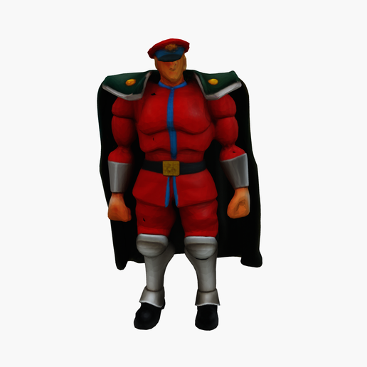 🦬 Street Fighter M. Bison・ STL File for 3D printing・Cults