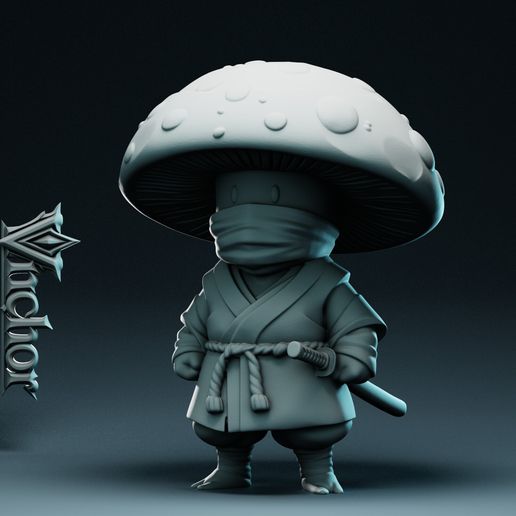 🗡️ Myco Ronin / Мико Ронин 32mm [самурай/samurai]・Free STL File for 3D ...