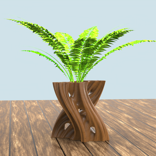 🌳 TREE VASE・Free STL File for 3D printing・Cults