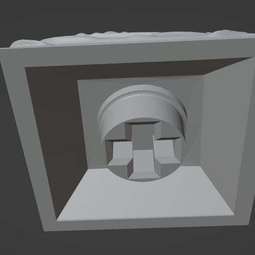 👁️ Eye of Sauron Cherry MX R1 keycap and Base for artisan keycap making ...