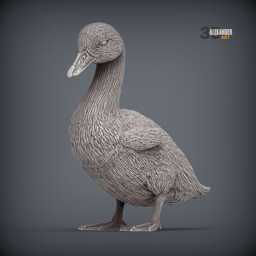 🦢 swan baby 3D printed model・ STL File for 3D printing・Cults