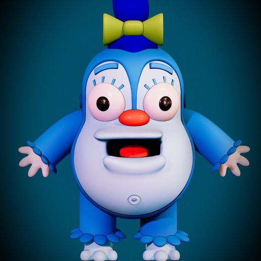 STL file Funzo from The Simpsons 🐻 ・3D printer model to download・Cults