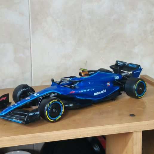 3D printable Formula 2022 SCALED 1/8 READY TO PRINT • made with ...