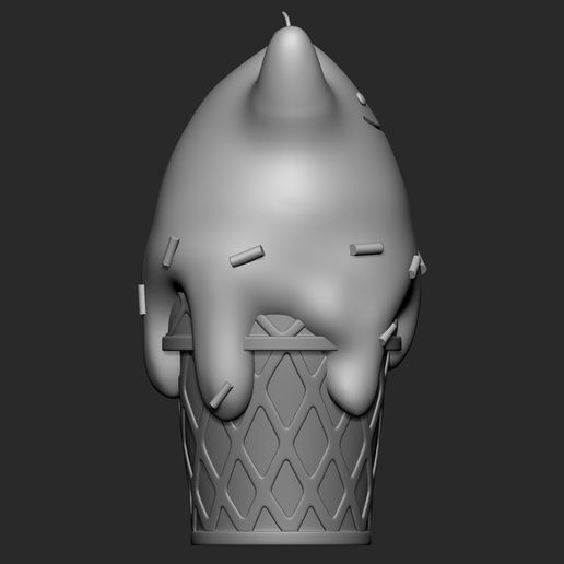 🐉 Pokemon - Ice Cream Ditto・Free STL File for 3D printing・Cults