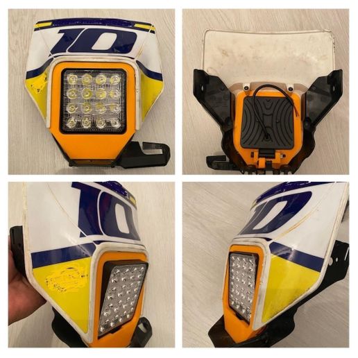 ♻️ Husqvarna headlight led・ STL File for 3D printing・Cults