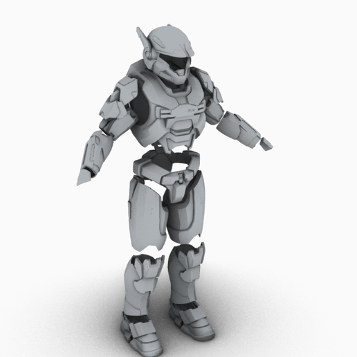 😇 Halo Spartan Armour Modelo 3D・Archivo STL para Impresión 3D y ...