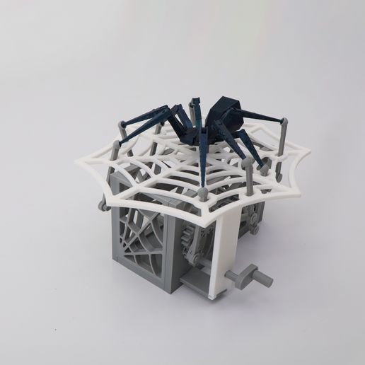 🕷️ Spider Automaton・Free 3D File for 3D printing・Cults