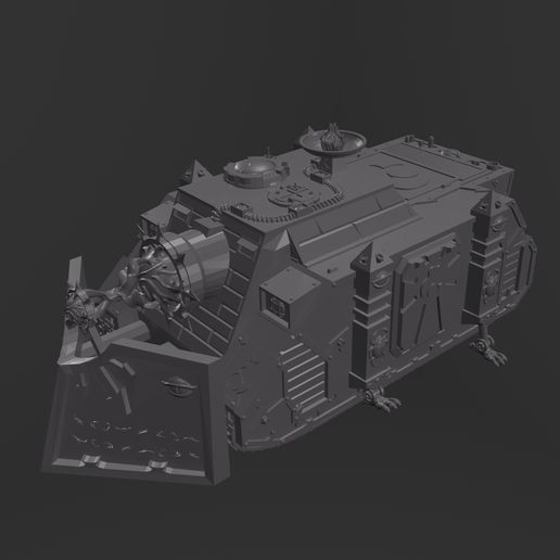 🪖 TS Egyptian sons Vindicator siege tank truescale (rescaled) trims ...