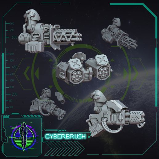 🔫 Rapt'Ops Heavy Weapons・ 3D File for 3D printing・Cults