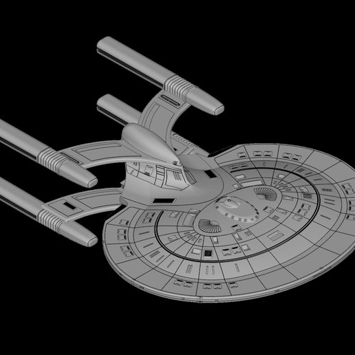 ⭐ Cheyenne class - Star Trek starship parts kit expansion・Free STL File ...