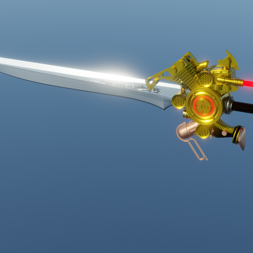 3D file Final Fantasy XV Noctis Engine sword/Ultima sword 3D print ...