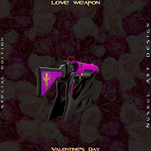 💝 Valentines Day Love Weapon - Nuskul Art Special Edition・ STL File for ...