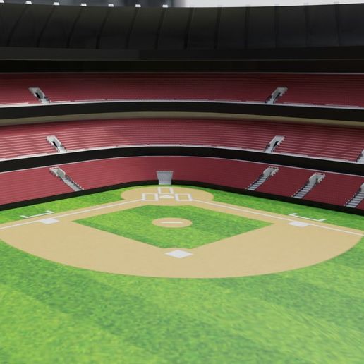 ⚾ Baseball Stadium・ archivo STL para Impresión 3D・Cults