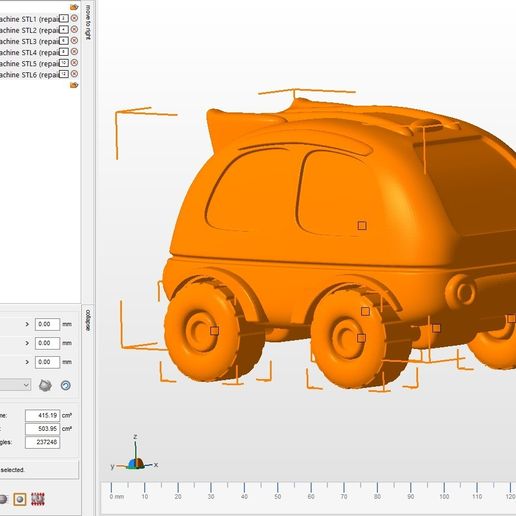 🚗 Micro machine・ STL File for 3D printing・Cults