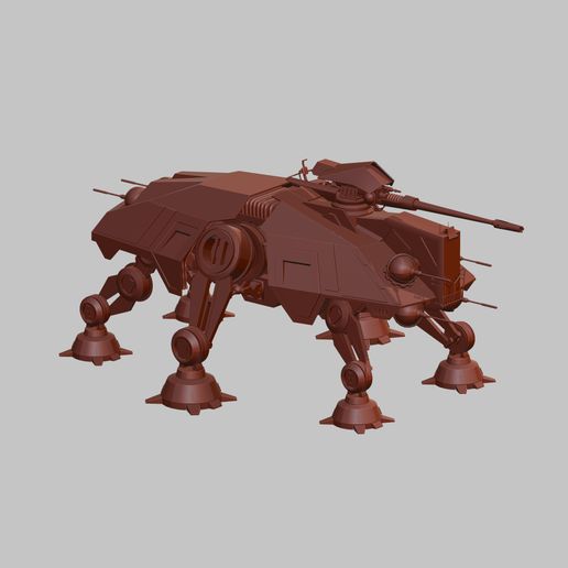STL file AT-TE (OBJ)・3D print object to download・Cults