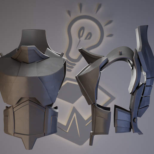 darius cosplay template