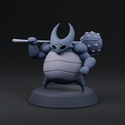 👾 False Knight Hollow Knight・ STL File for 3D printing・Cults