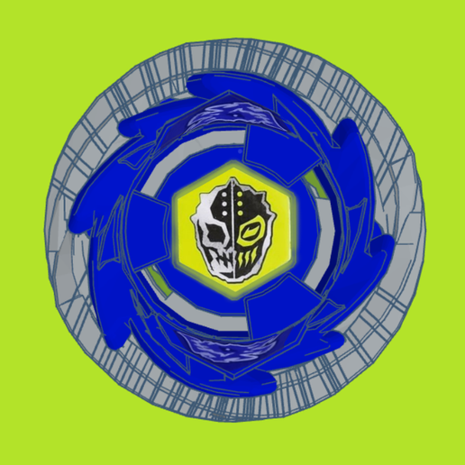 🎲 BEYBLADE X duo uranus remake x-over(metal fight beyblade)・Archivo STL ...
