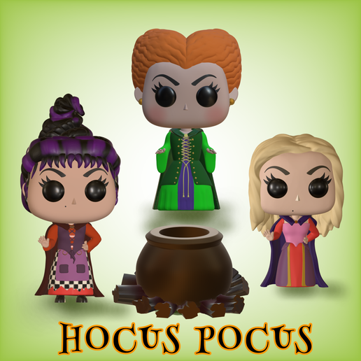 STL file HOCUS POCUS. ABRACADABRA. 🧙‍♀️ ・Model to download and 3D print ...