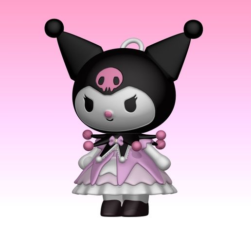 👗 Kuromi in Dress from SANRIO・ STL File for 3D printing・Cults
