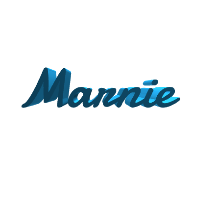 STL file Marnie 👩 ・3D printing template to download・Cults