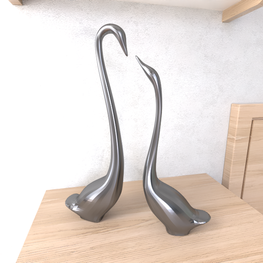 STL file Birds Sculpture 🗿 ・3D printable design to download・Cults