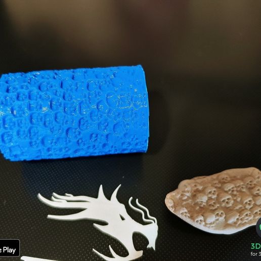 3D printing Texture Rollers・Cults