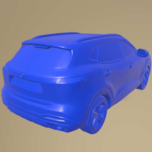 STL file Mg Hs 2018 PRINTABLE CAR IN SEPARATE PARTS 🚗 ・3D printer model ...