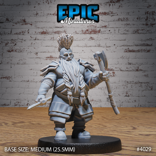 3D file Villager Set H ‧ DnD Miniature ‧ Tabletop Miniatures ‧ Gaming ...